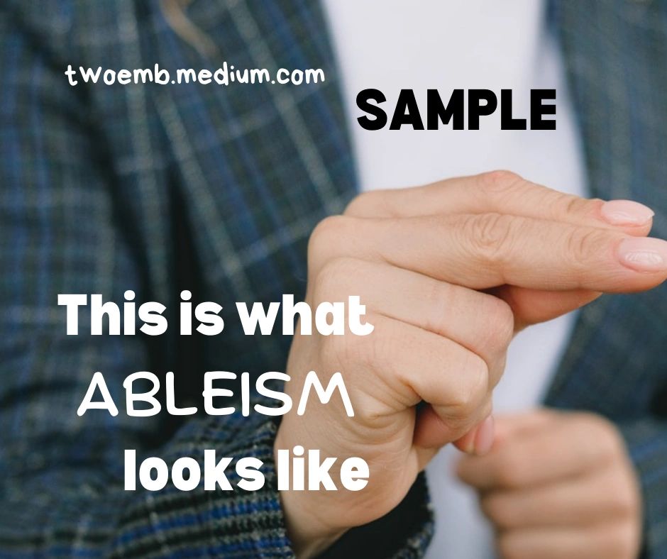 This is What Ableism Looks Like articles